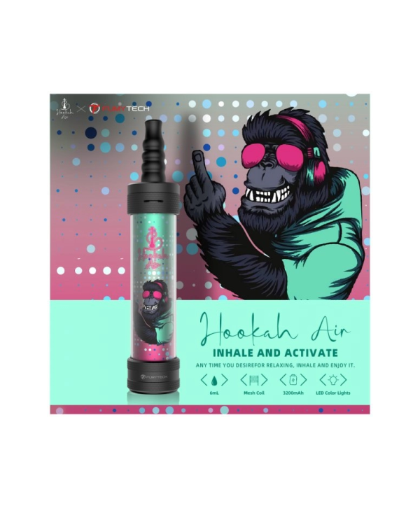 E-CHICHA PORTABLE HOOKAH AIR 3200MAH - FUMYTECH | Vapor Cloud Tunisia