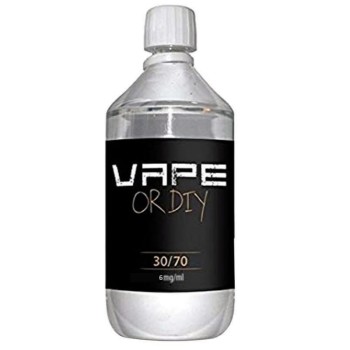 1L Base 50 / 50 6 mg - Vape Or Diy | Vapor Cloud Tunisia